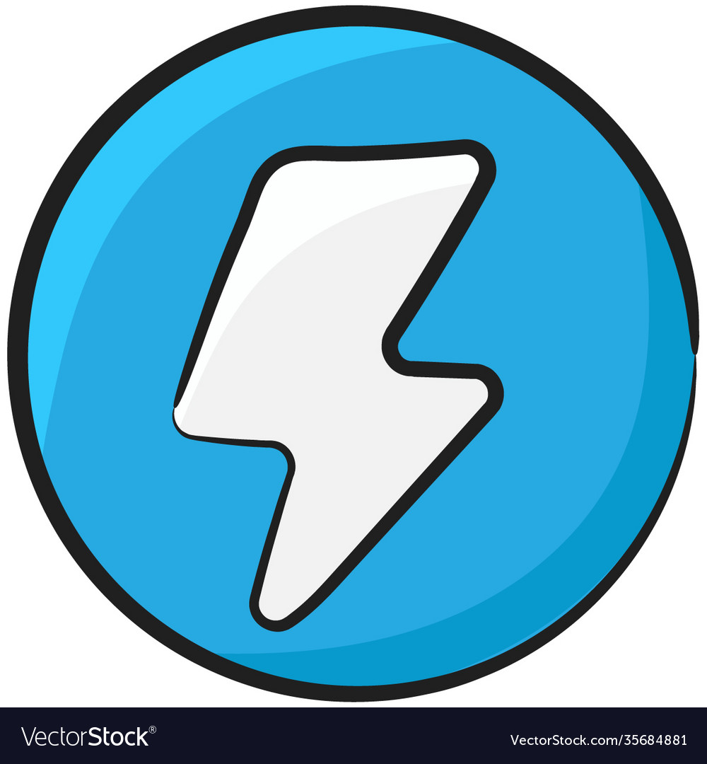 Lightning bolt Royalty Free Vector Image - VectorStock