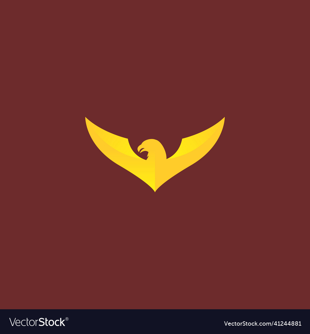 V eagle logo Royalty Free Vector Image - VectorStock
