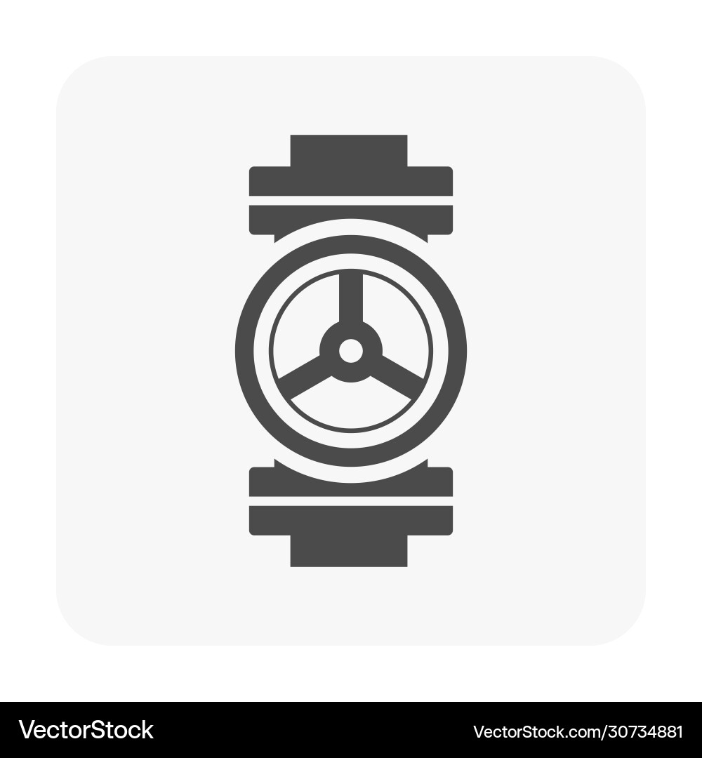 Water truck icon black Royalty Free Vector Image