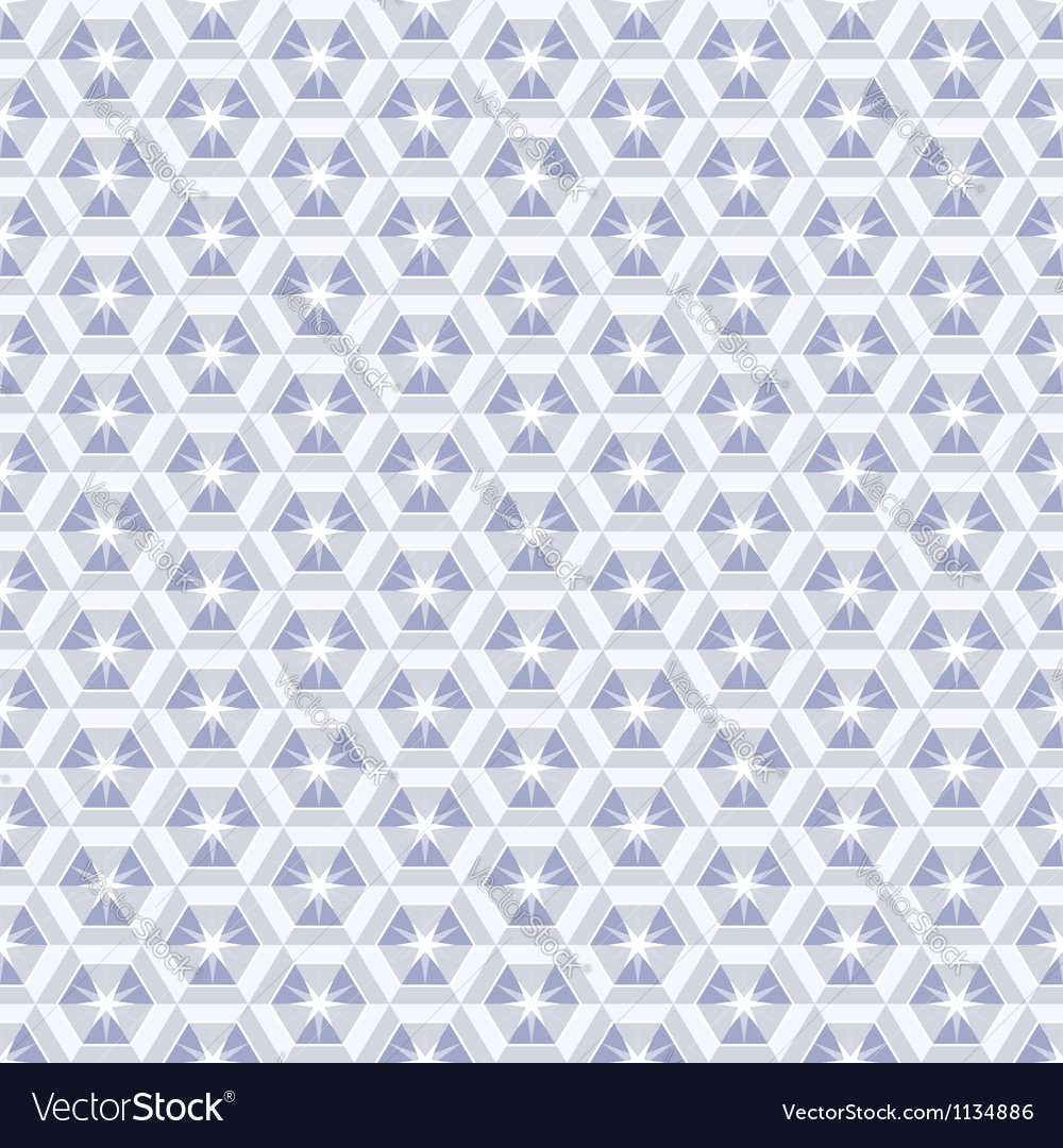 Crystal pattern Royalty Free Vector Image - VectorStock