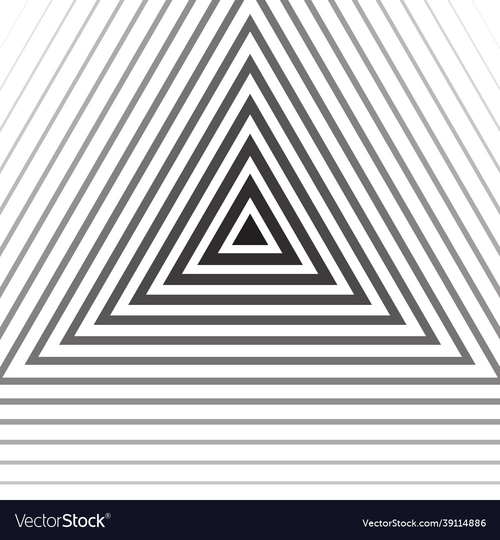 Triangle geometric pattern abstract line texture Vector Image