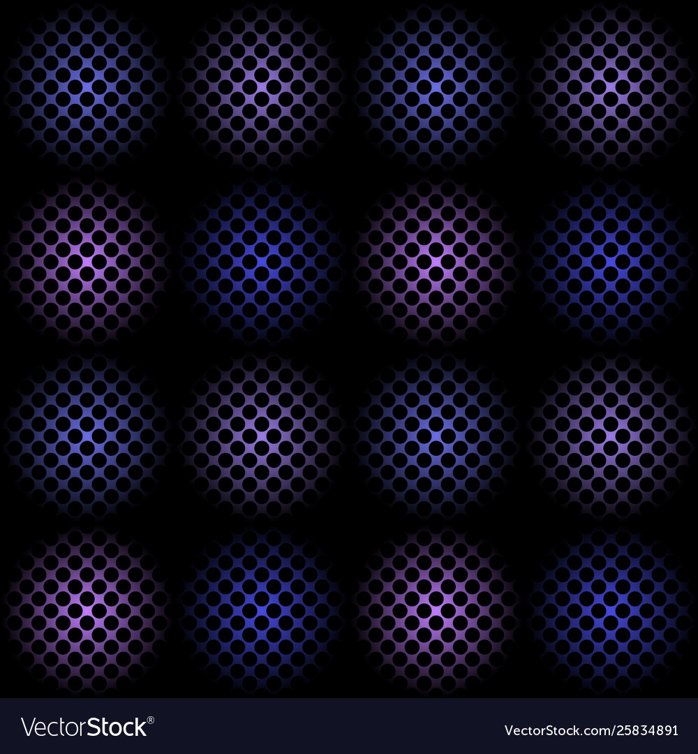 Abstract sphere seamless pattern Royalty Free Vector Image