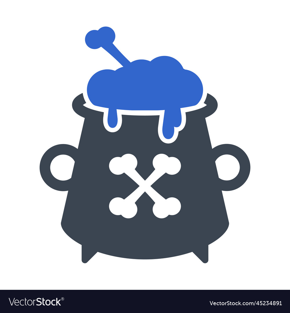 Cauldron icon Royalty Free Vector Image - VectorStock