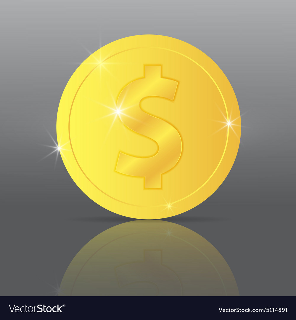 Coin Royalty Free Vector Image - VectorStock