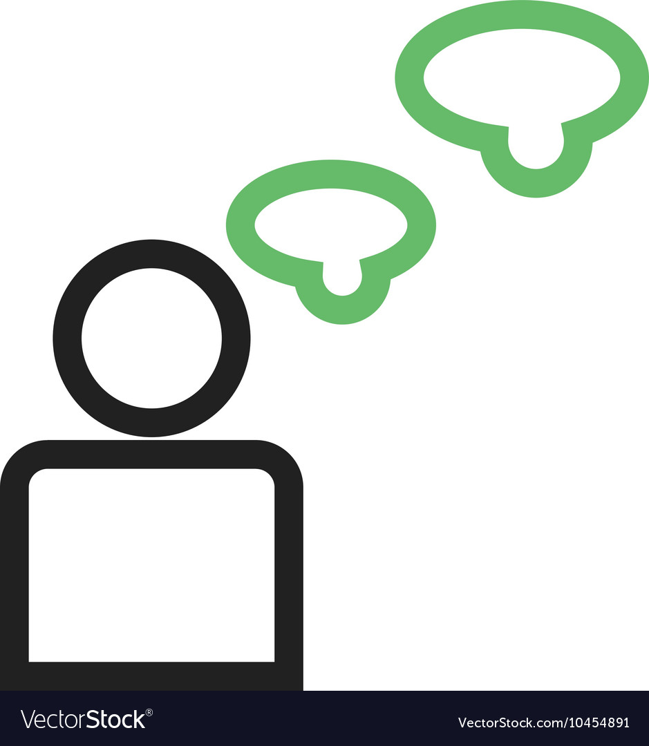 Thinking Royalty Free Vector Image - VectorStock