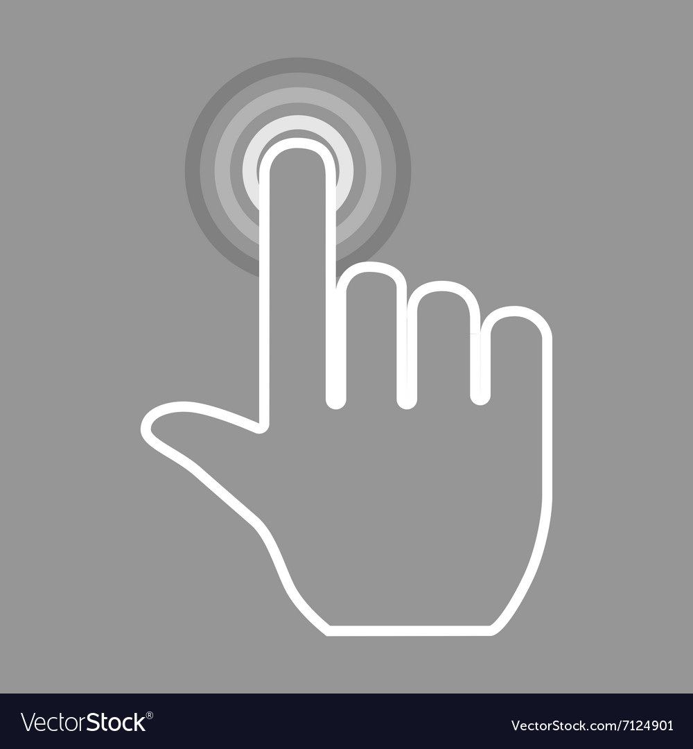Fand flat icon Royalty Free Vector Image - VectorStock