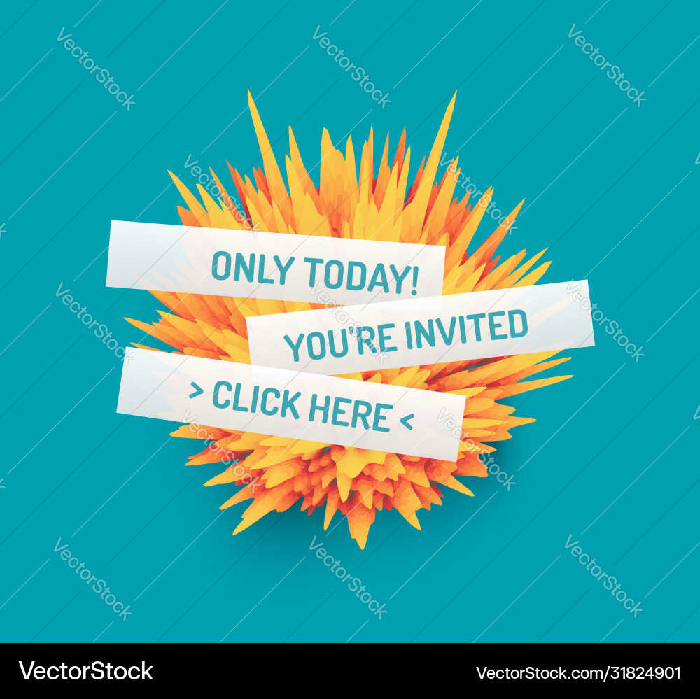 Prickly ball for design project business event Vector Image