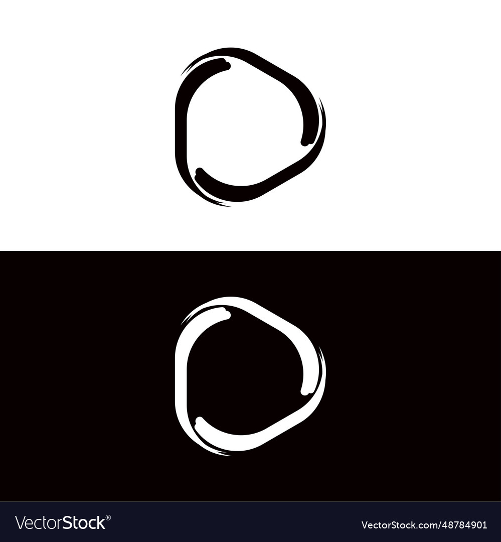 Round circular banner frames borders circle logo Vector Image