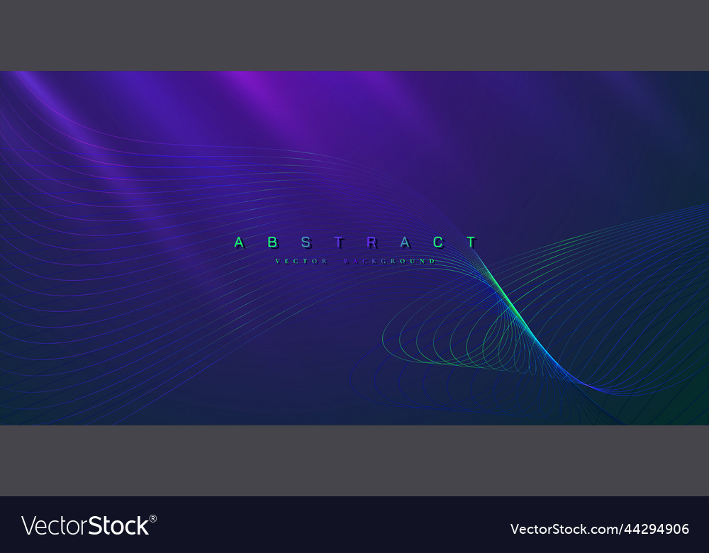Abstract wavy lines on purple background Vector Image Abstract wavy lines on purple background Vector Image