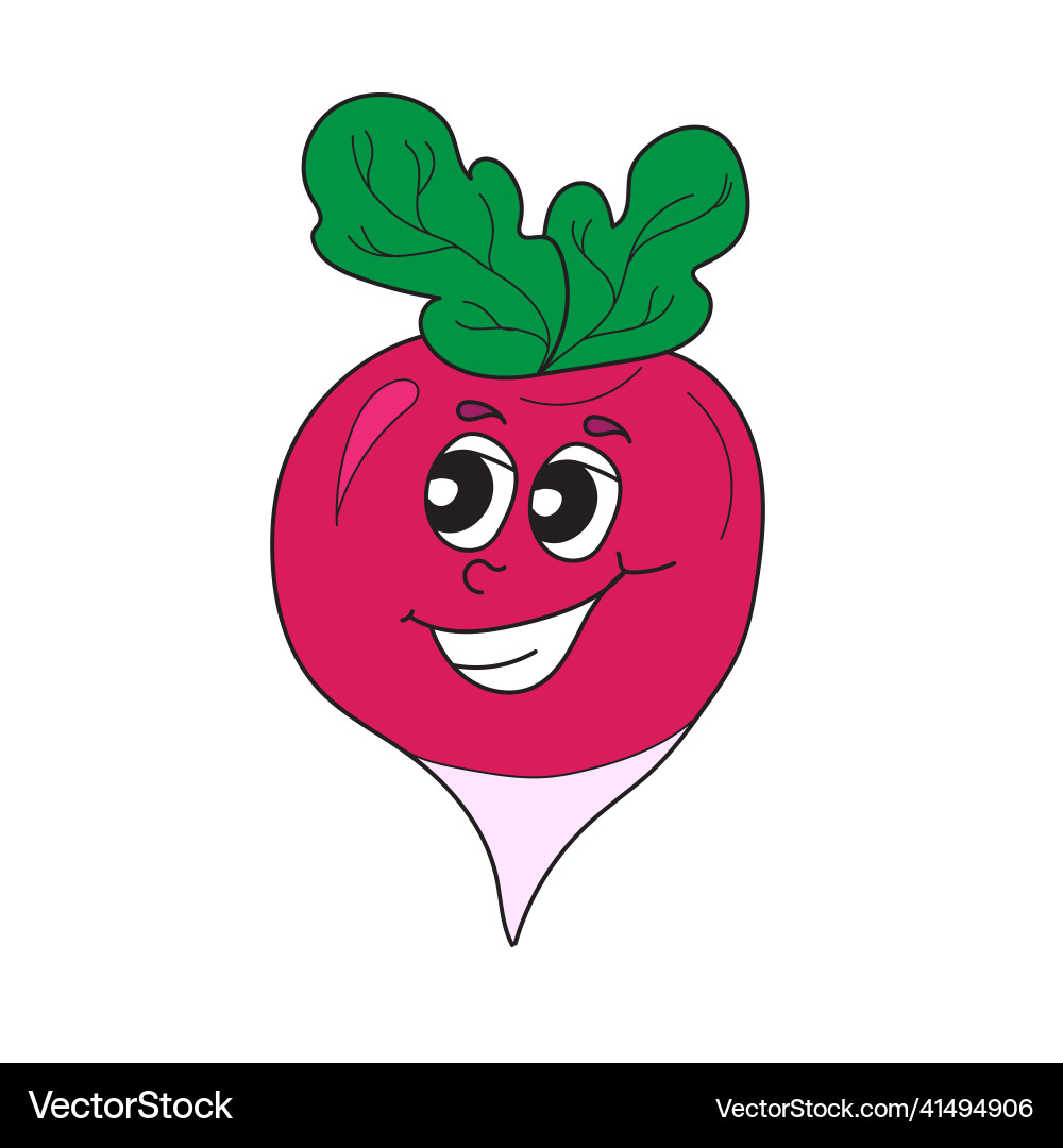 Cartoon Radish Cartoon White Radish" Images – Browse 3 Stock Photos,