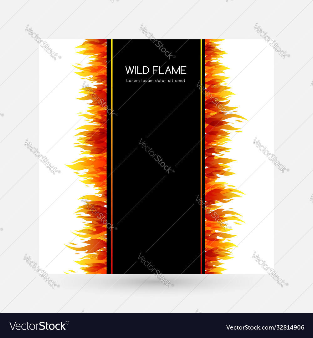 Fire design collection Royalty Free Vector Image