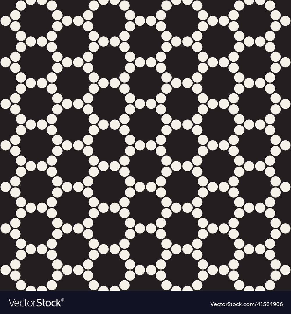 Seamless pattern repeating geometric elements Vector Image