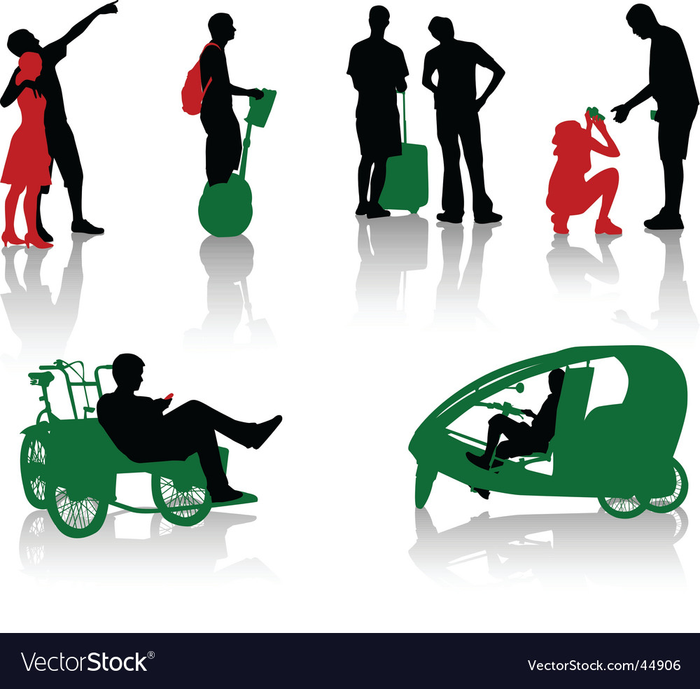 Tourist Royalty Free Vector Image - VectorStock