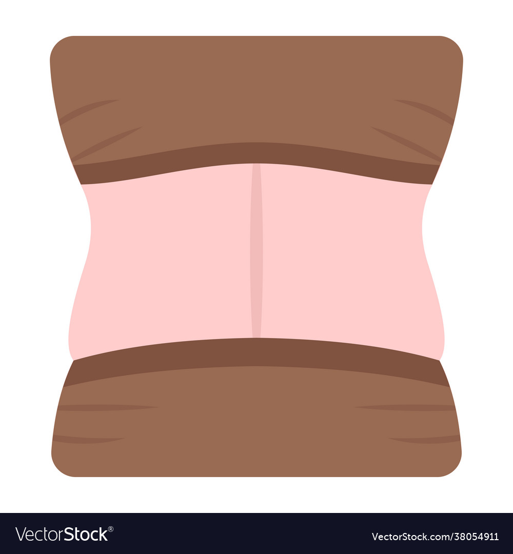Back fat Royalty Free Vector Image - VectorStock