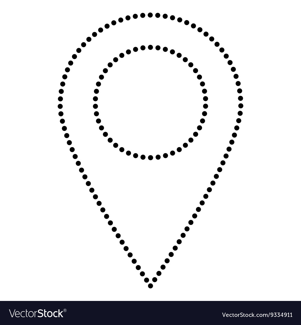 Mark pointer sign Royalty Free Vector Image - VectorStock