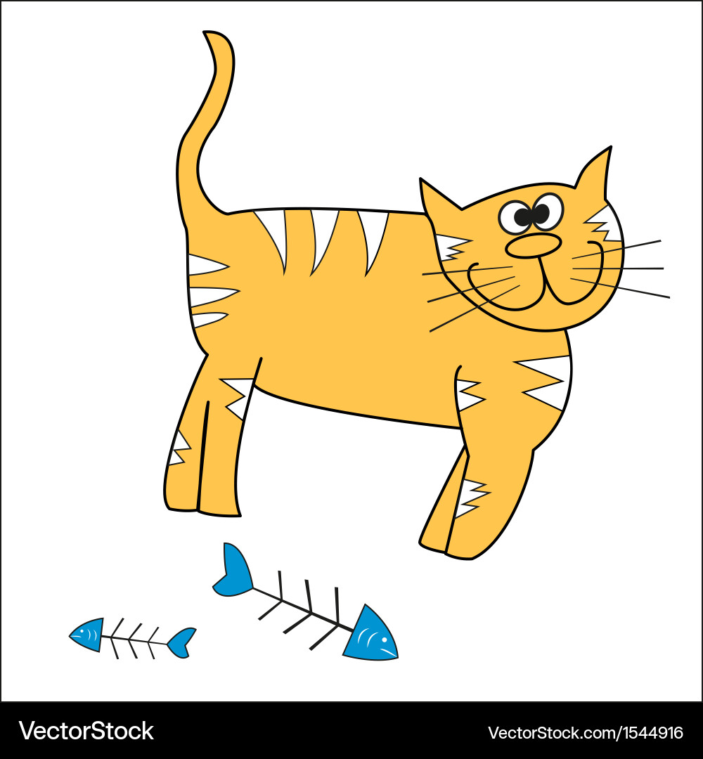 Cat Royalty Free Vector Image - VectorStock
