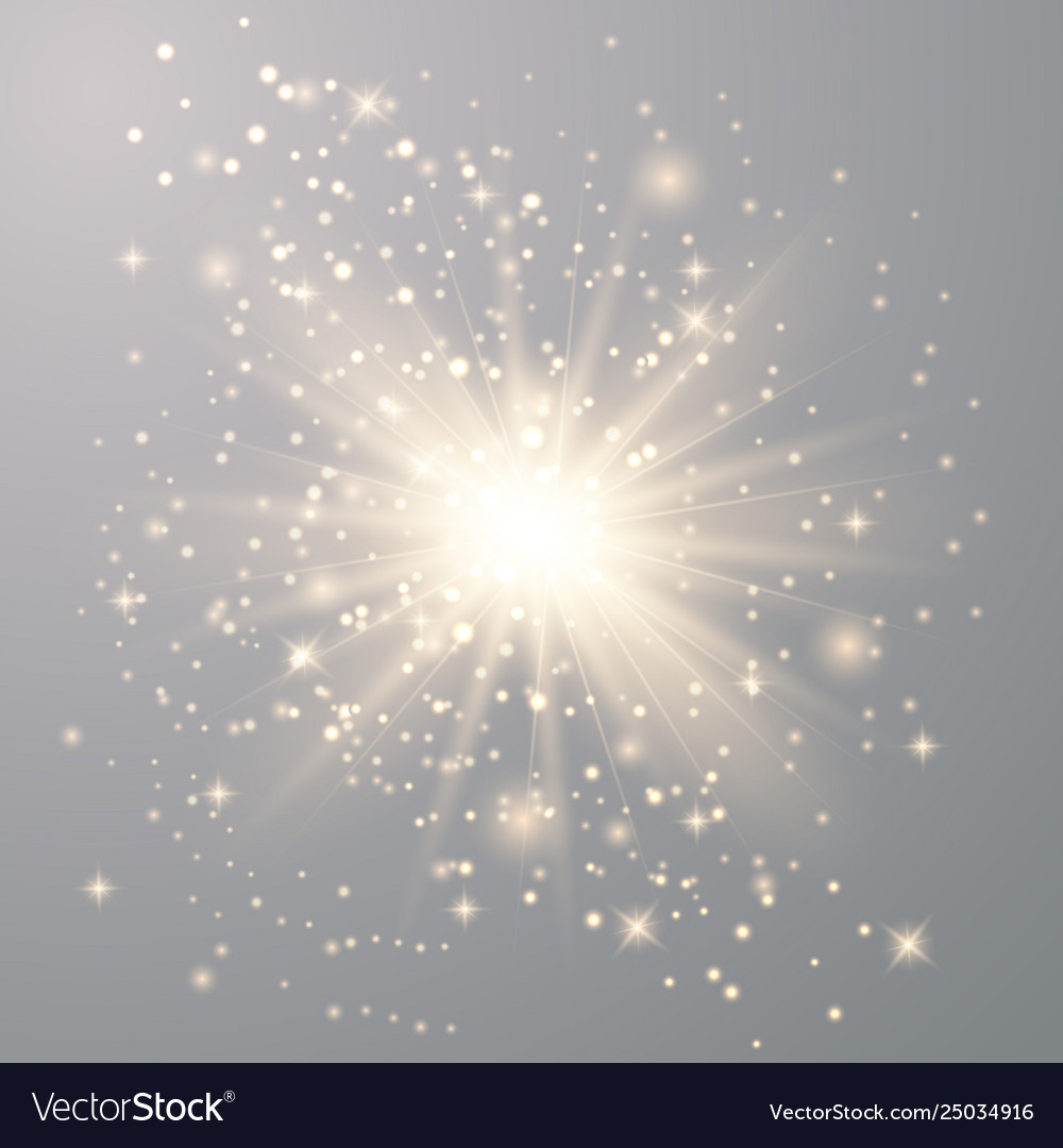 Glow light effect Royalty Free Vector Image - VectorStock