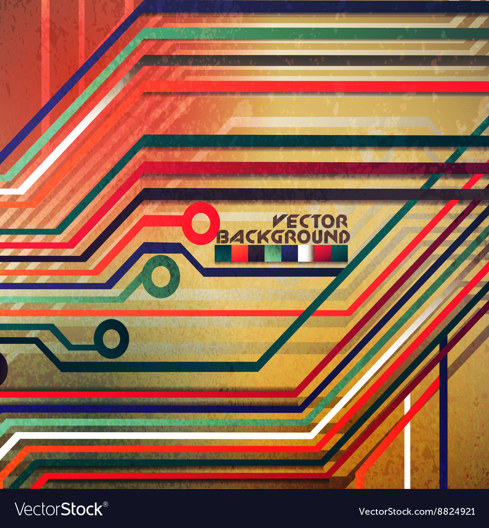 Abstract background with lines Royalty Free Vector Image