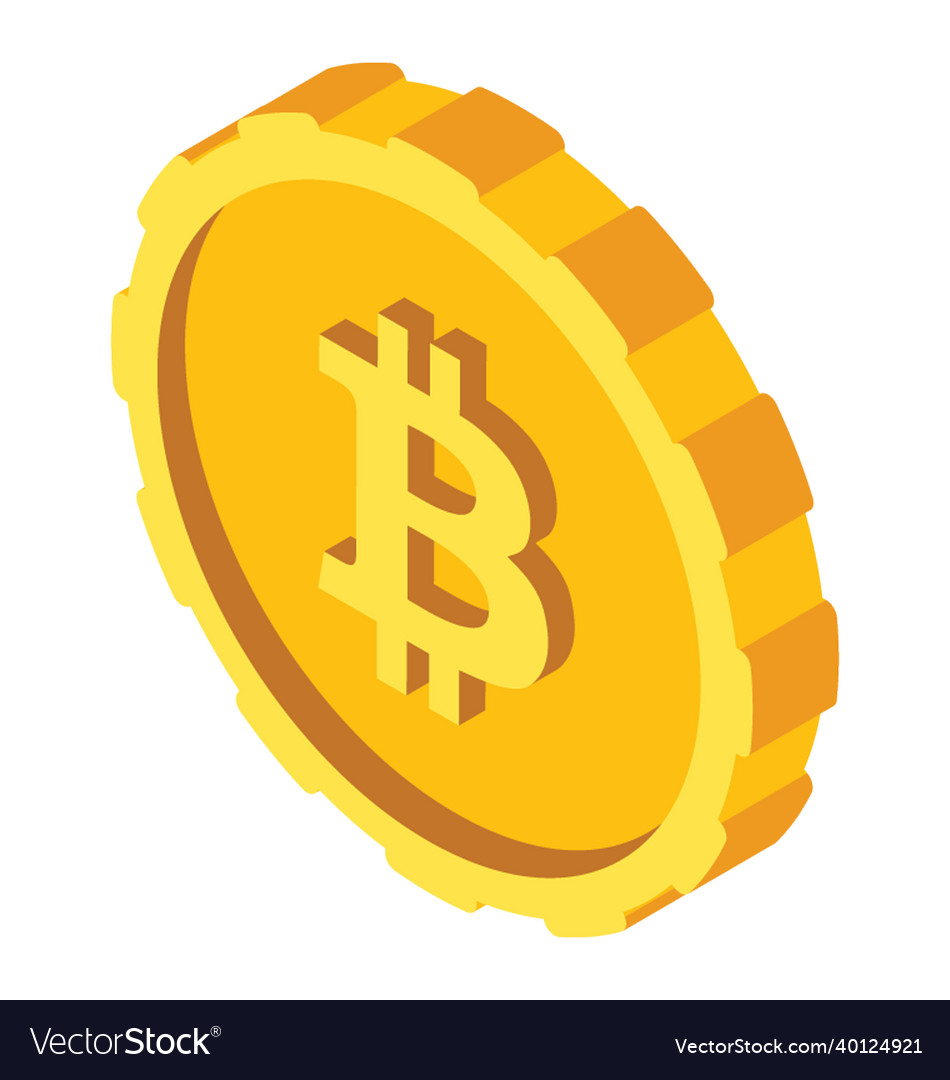 Bitcoin Royalty Free Vector Image - VectorStock