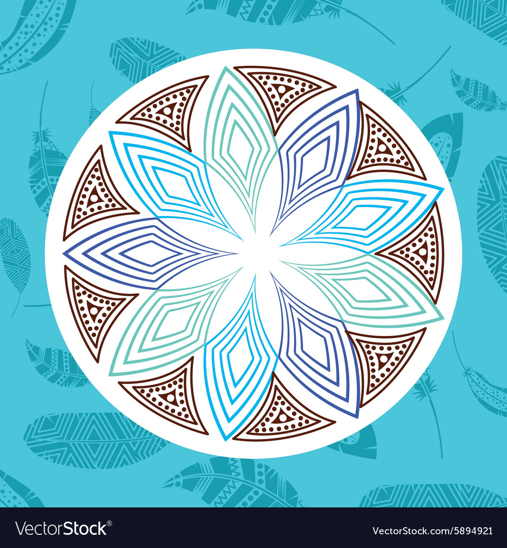 Boho style Royalty Free Vector Image - VectorStock