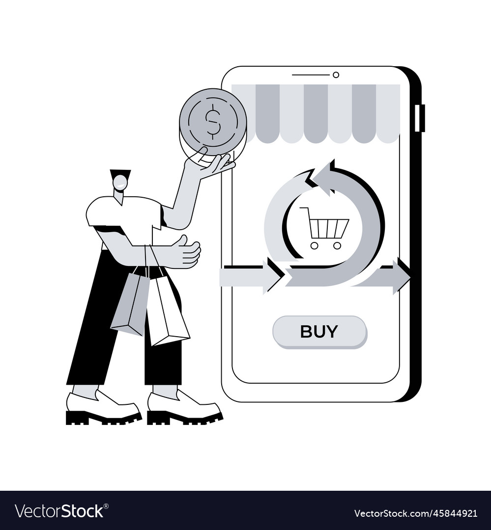 Order processed abstract concept Royalty Free Vector Image