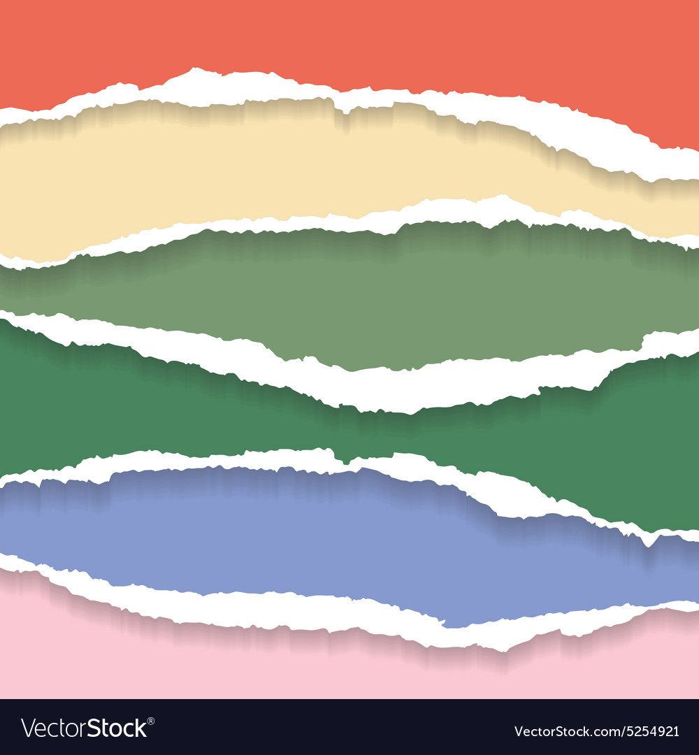 Paper ripped Royalty Free Vector Image - VectorStock