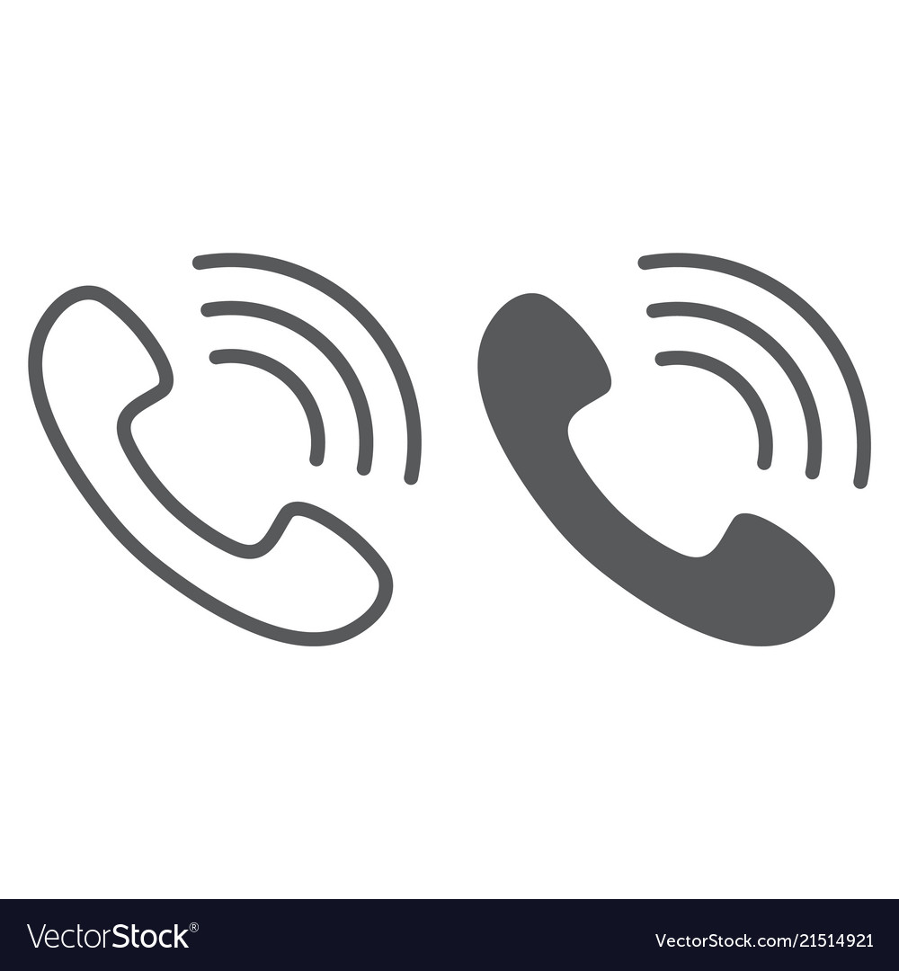 Phone Communication Icon Set Royalty Free Vector Image