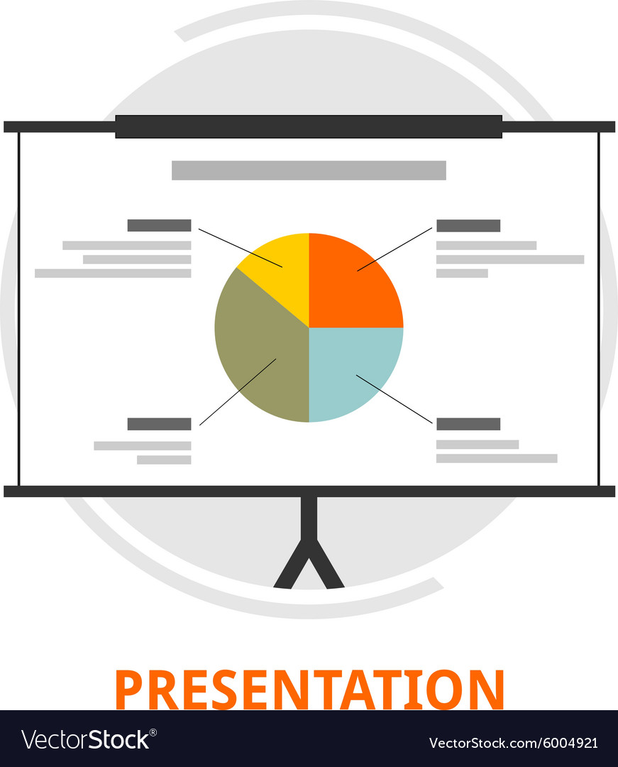 Presentation Royalty Free Vector Image - VectorStock