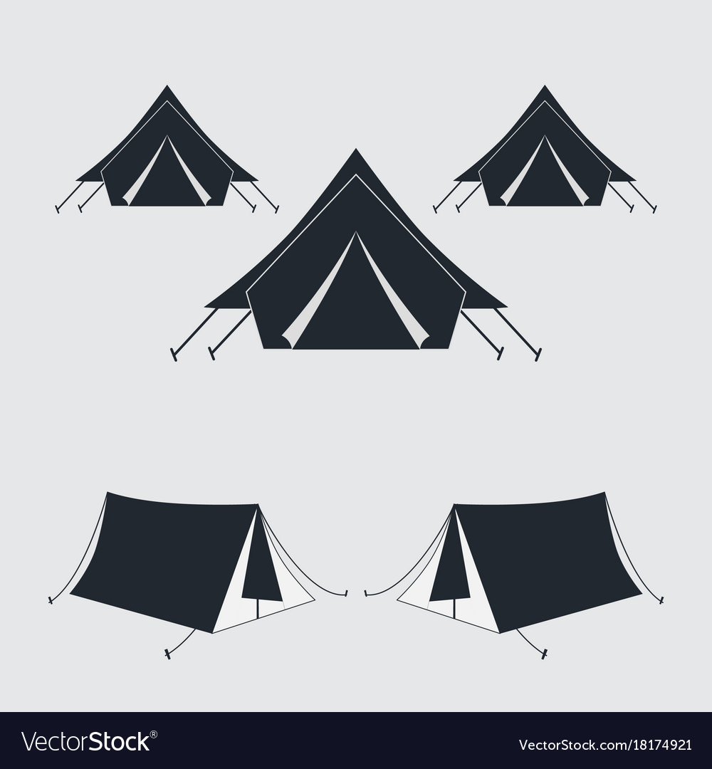 Tent Royalty Free Vector Image - VectorStock