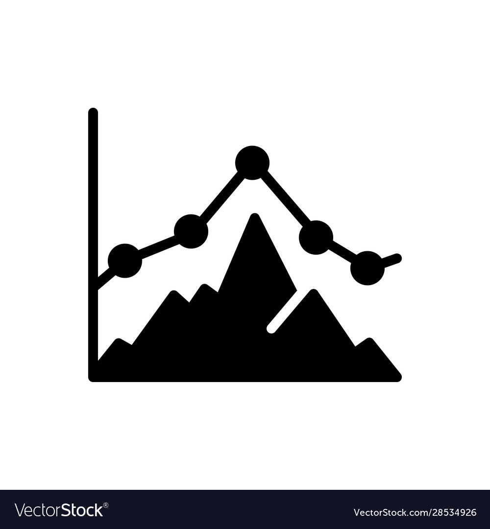 Business graph Royalty Free Vector Image - VectorStock