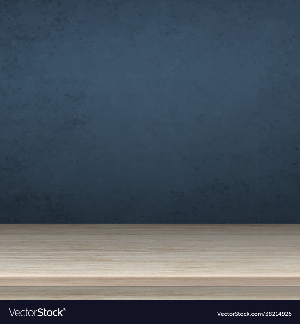 Large table top made solid light wood dark Vector Image