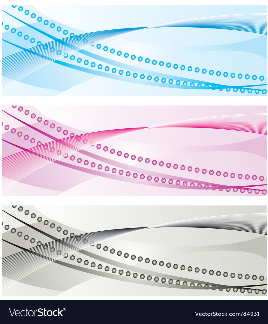 Background banners Royalty Free Vector Image - VectorStock