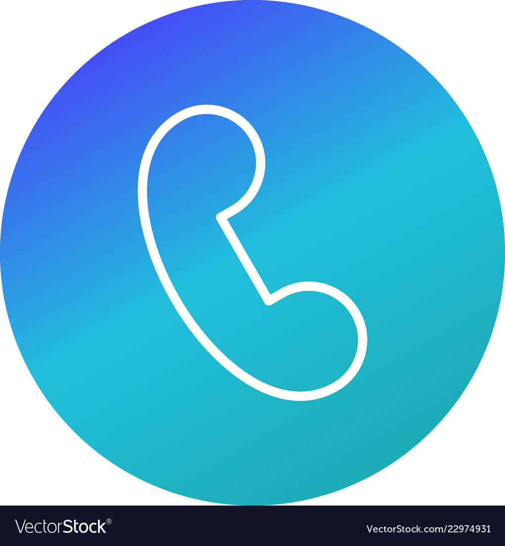 Call icon Royalty Free Vector Image - VectorStock
