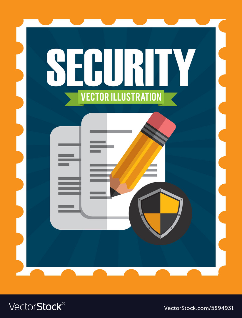 Security concept Royalty Free Vector Image - VectorStock