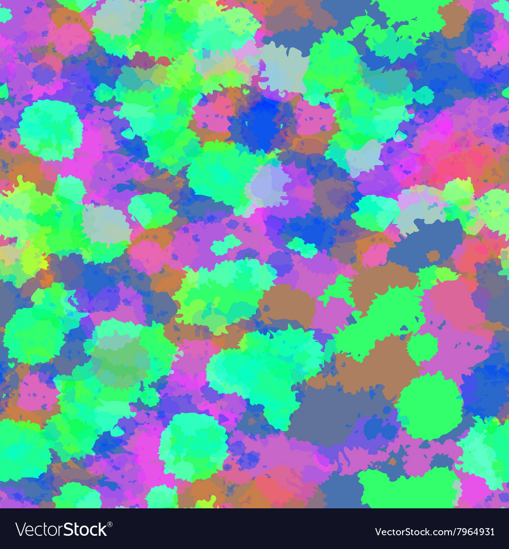 Strokes of paint seamless pattern Royalty Free Vector Image