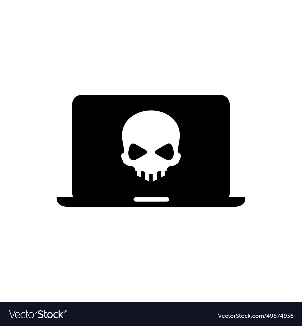 Cybersecurity issue icon Royalty Free Vector Image