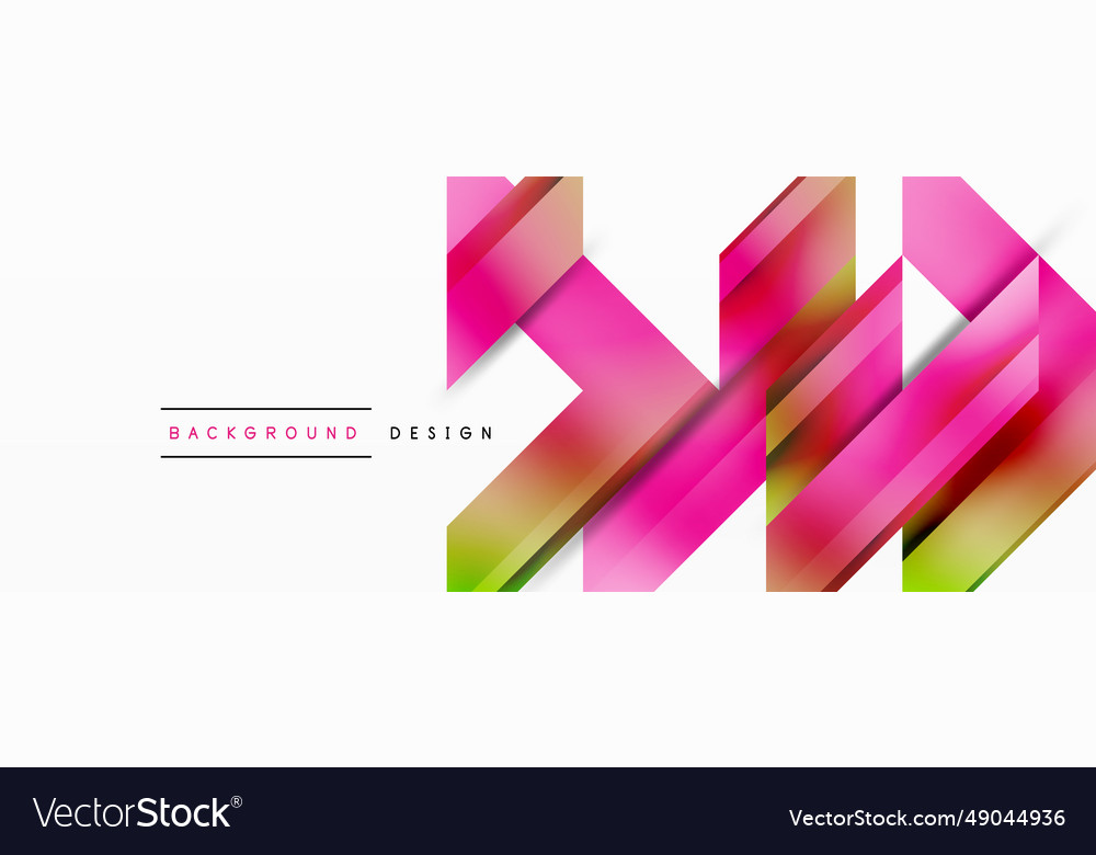 Minimalist backdrop featuring dynamic diagonal Vector Image