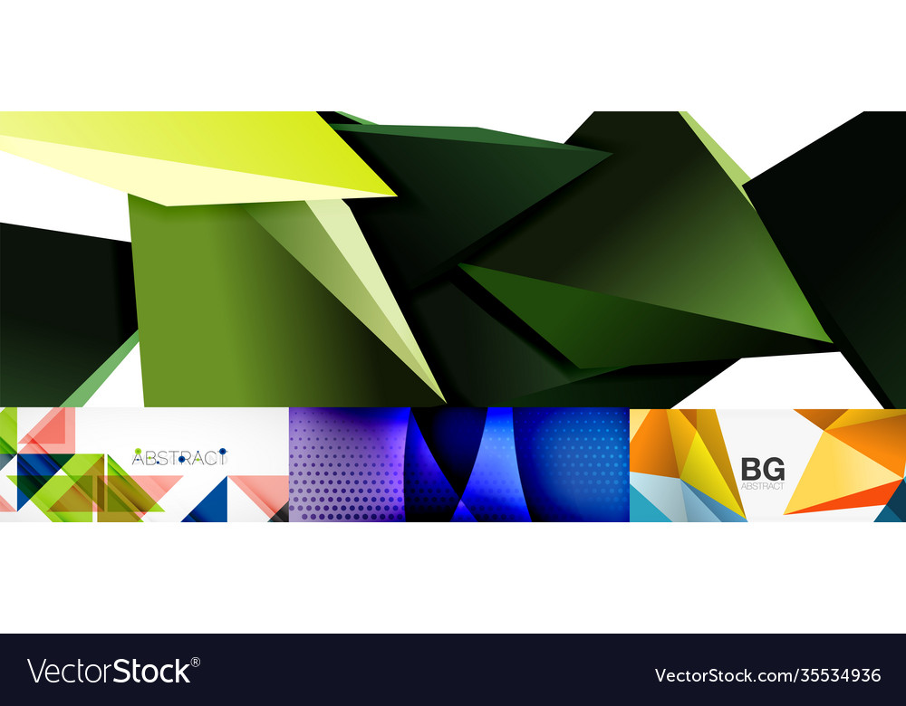 Set techno backgrounds internet concepts Vector Image