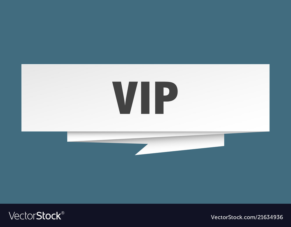 Vip Royalty Free Vector Image - VectorStock