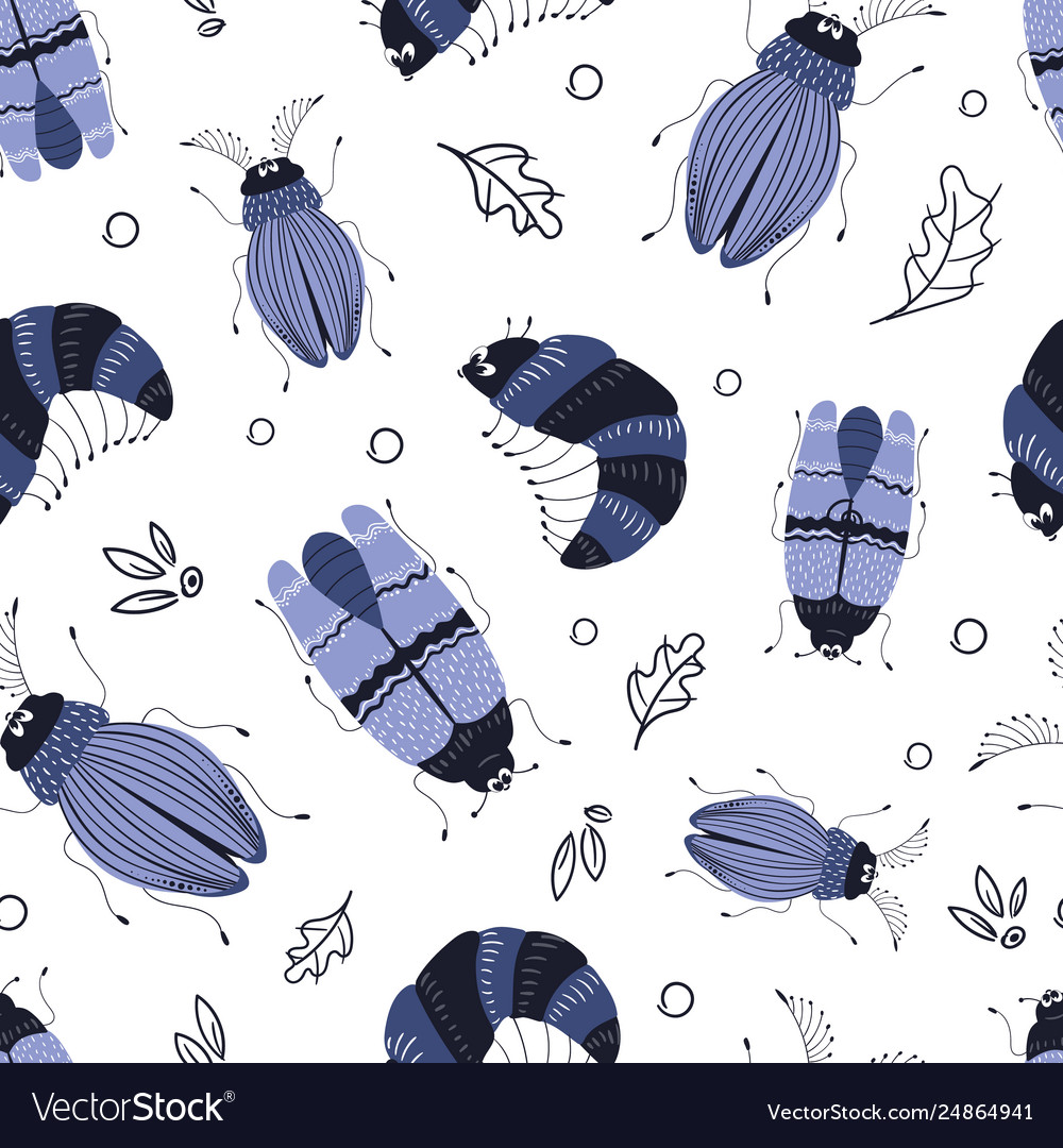 Cartoon bugs Royalty Free Vector Image - VectorStock