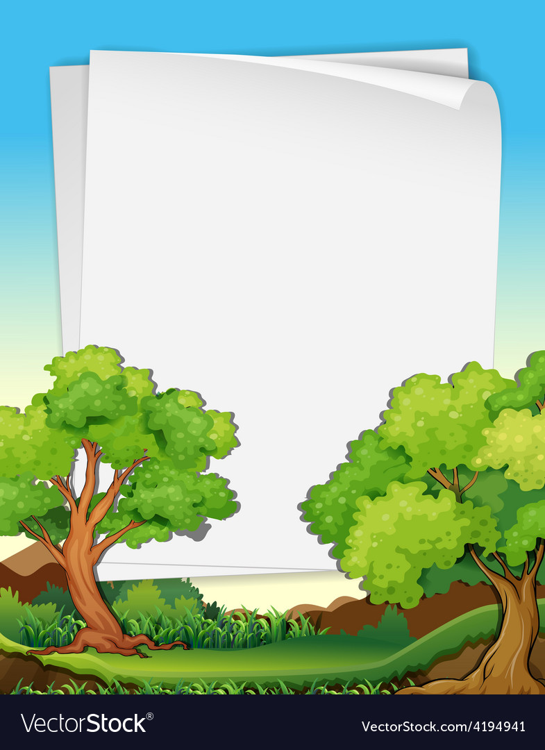 papers-and-trees-royalty-free-vector-image-vectorstock
