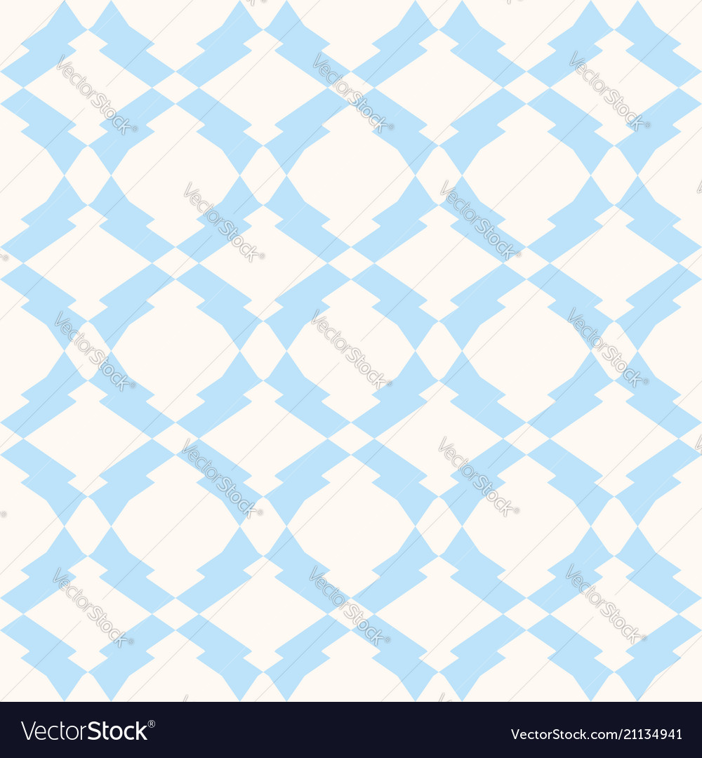 Subtle seamless pattern in white and light blue Vector Image