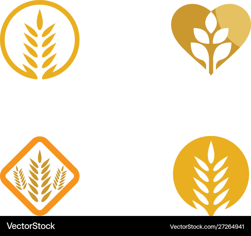 Wheat icon Royalty Free Vector Image - VectorStock