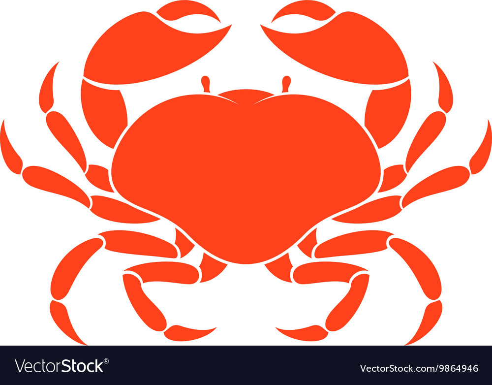 Crab Royalty Free Vector Image - VectorStock