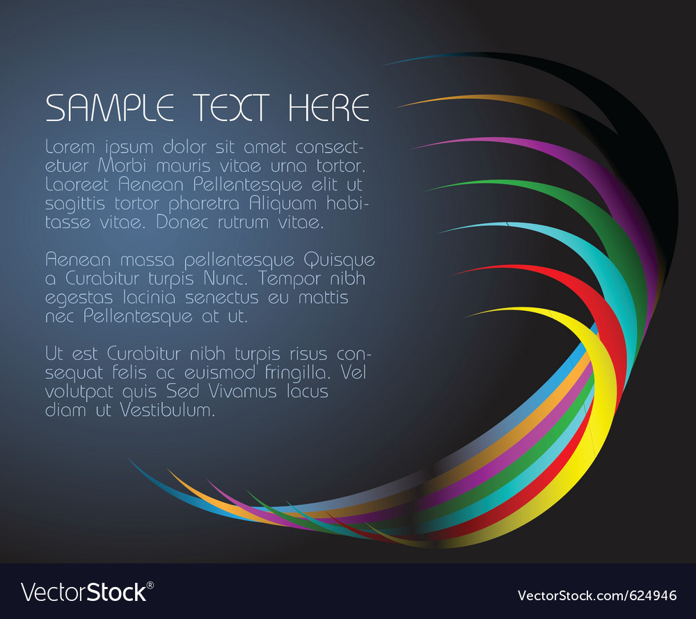 Modern abstract Royalty Free Vector Image - VectorStock