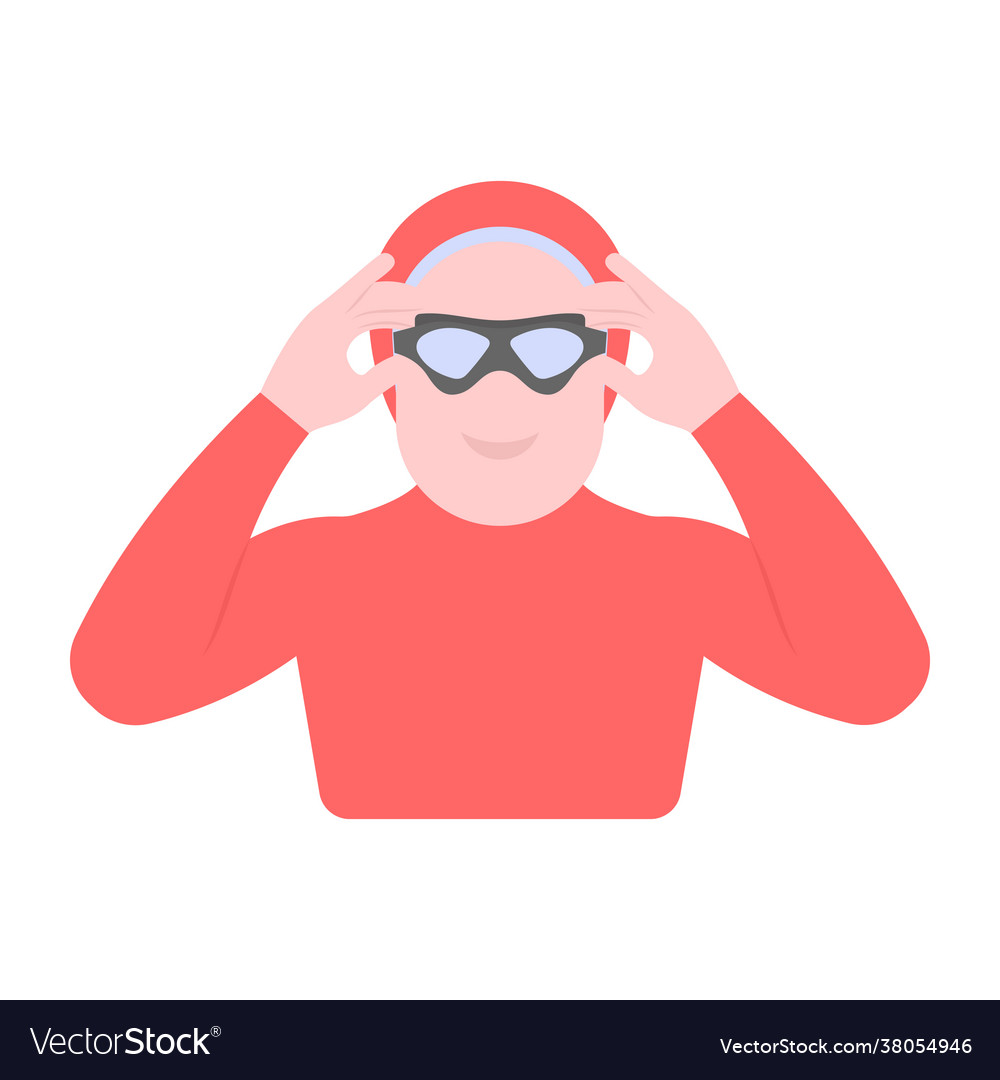 Swimmer Royalty Free Vector Image - VectorStock