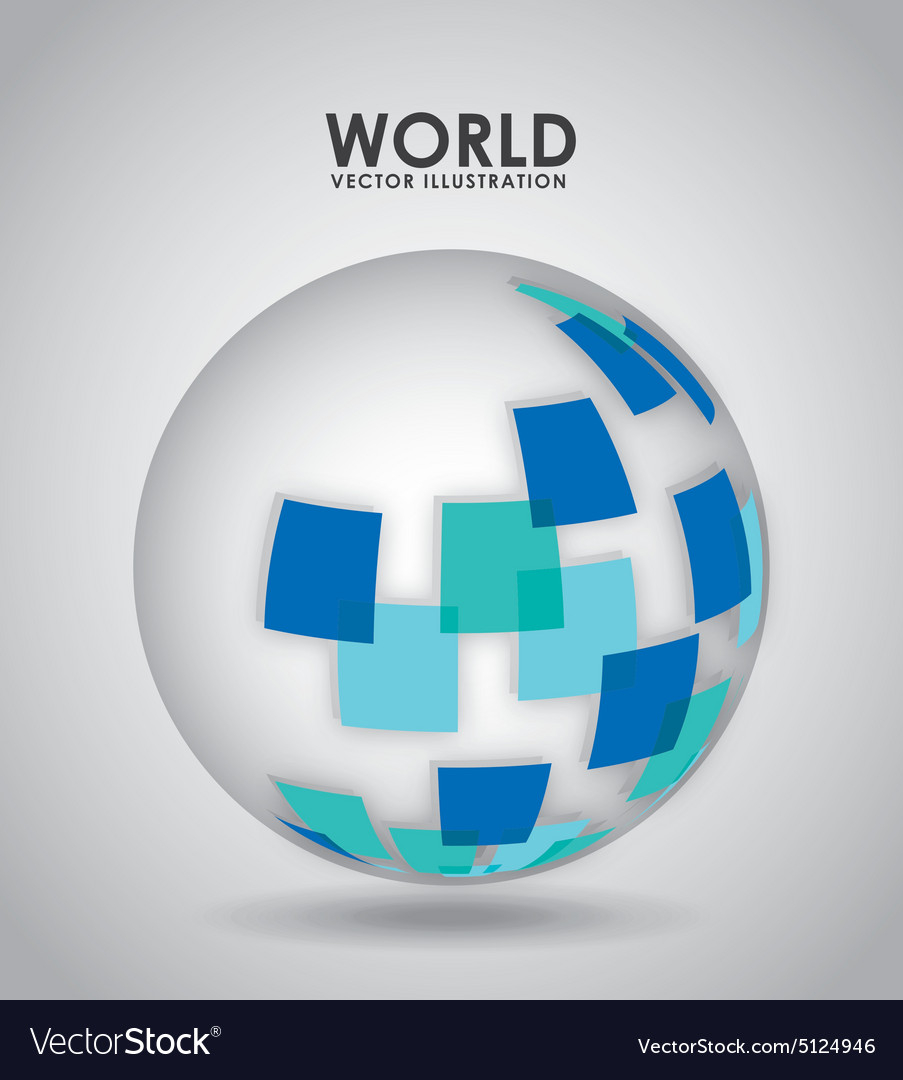 World icon Royalty Free Vector Image - VectorStock