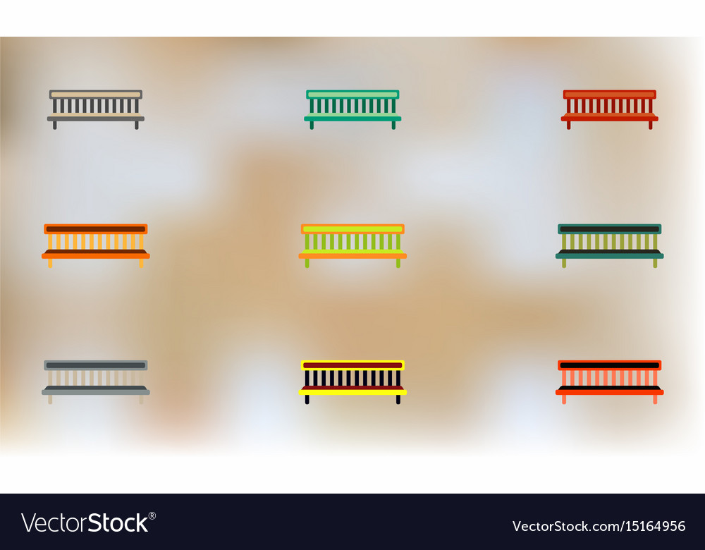 Bench Royalty Free Vector Image - VectorStock
