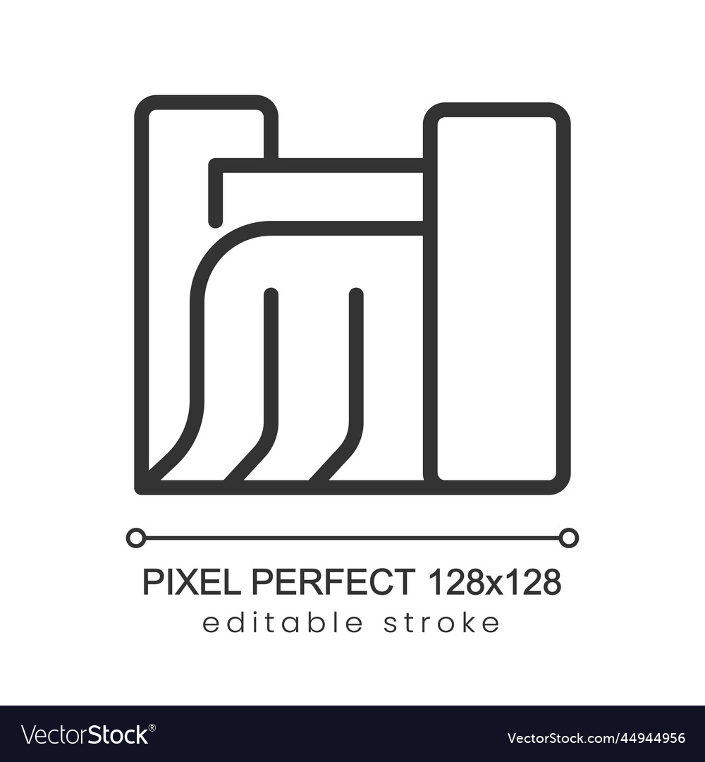 Renewable electric power source pixel perfect Vector Image