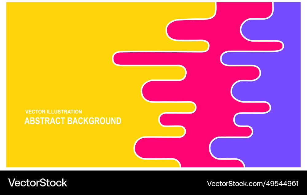 Background wave paper art design paper cut Vector Image